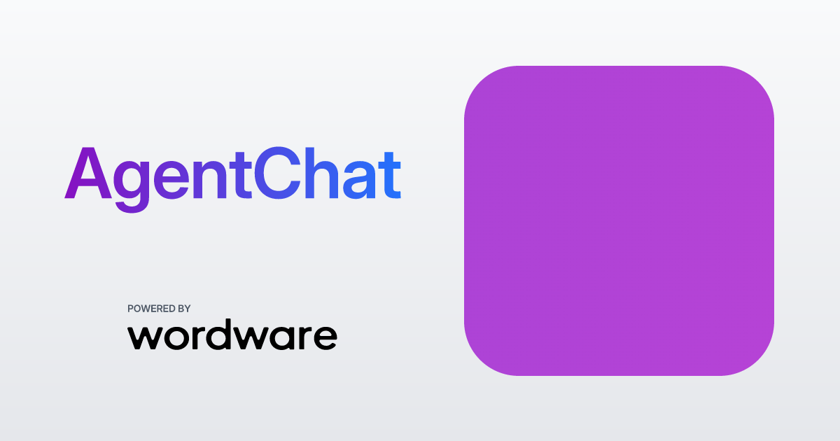 AgentChat | Wordware